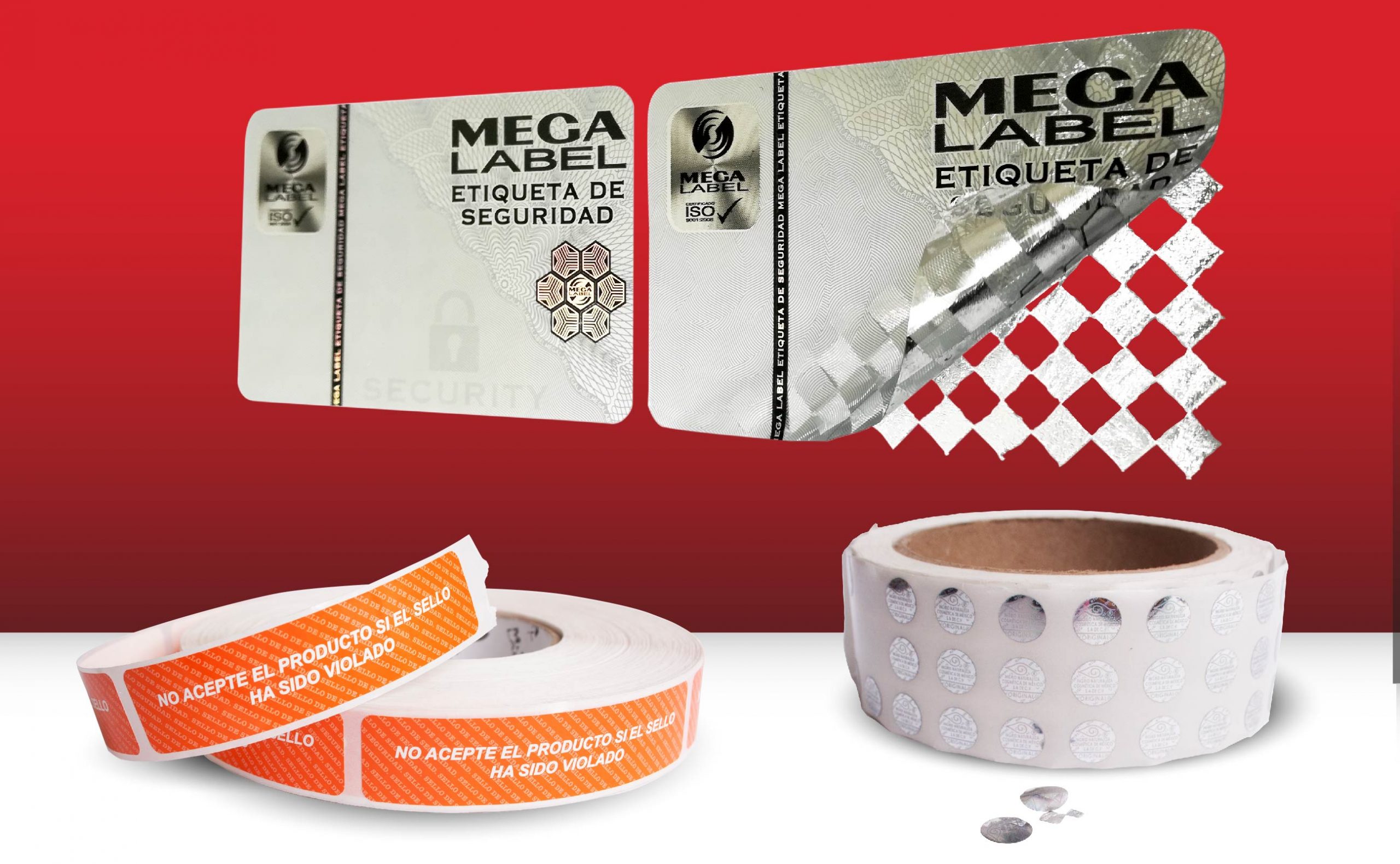 Impresión de etiquetas de seguridad - MegaLabel